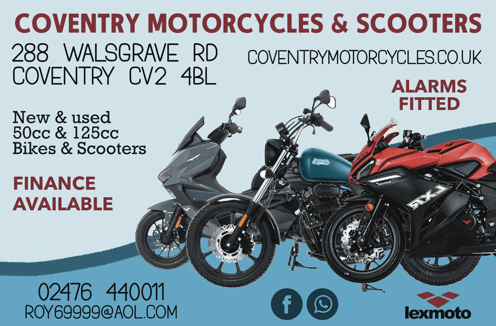 Coventry Motorcycles & Scooters