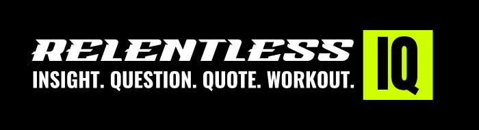 Relentless IQ→ Coming Soon — Stay Relentless