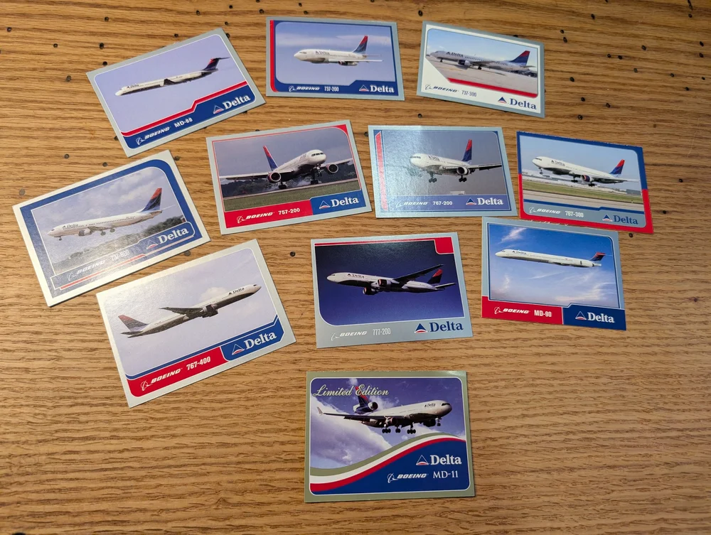 2003 Delta Pilot Cards — Delta Pilot Cards