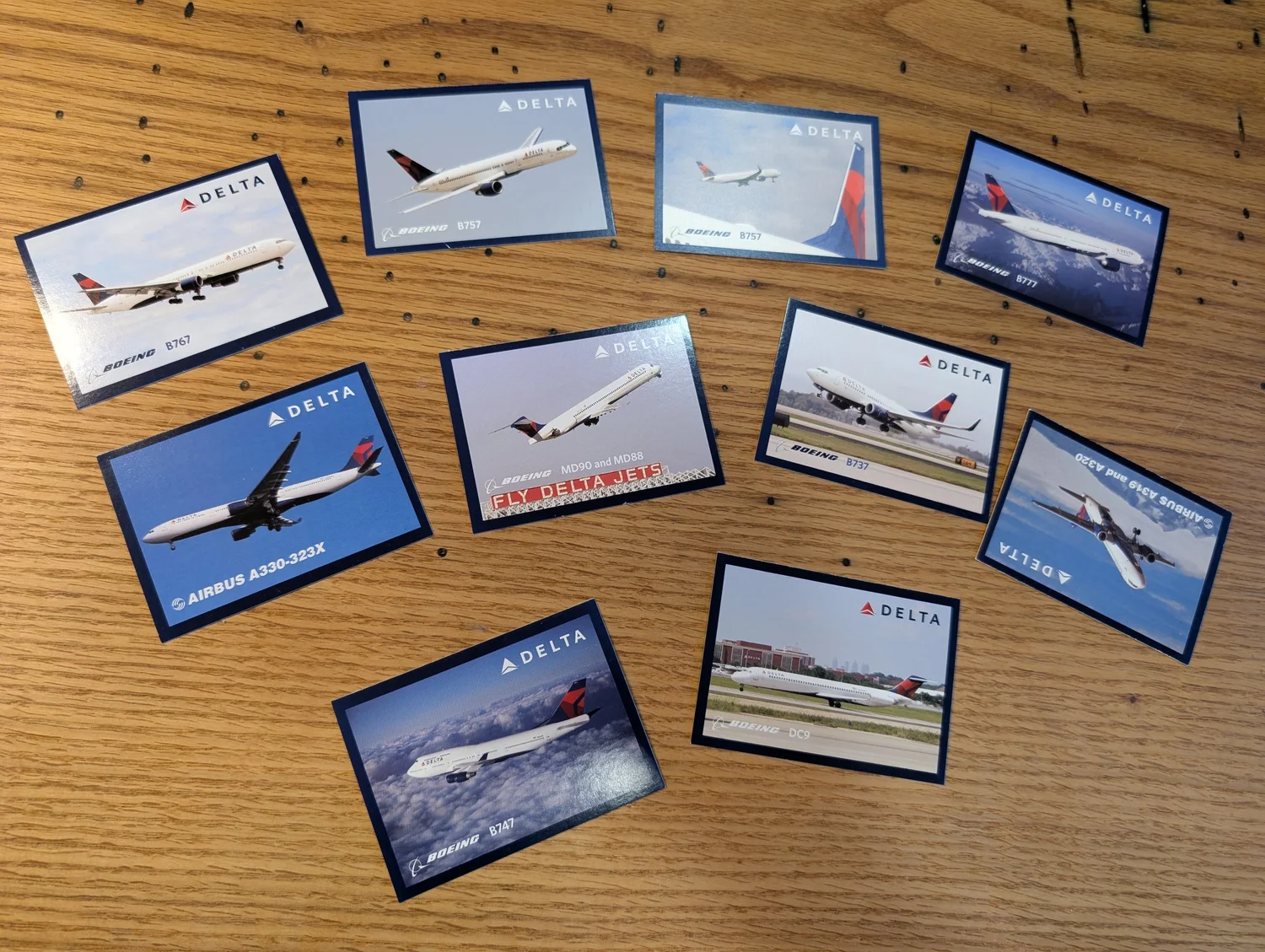 2010 Delta Pilot Cards — Delta Pilot Cards