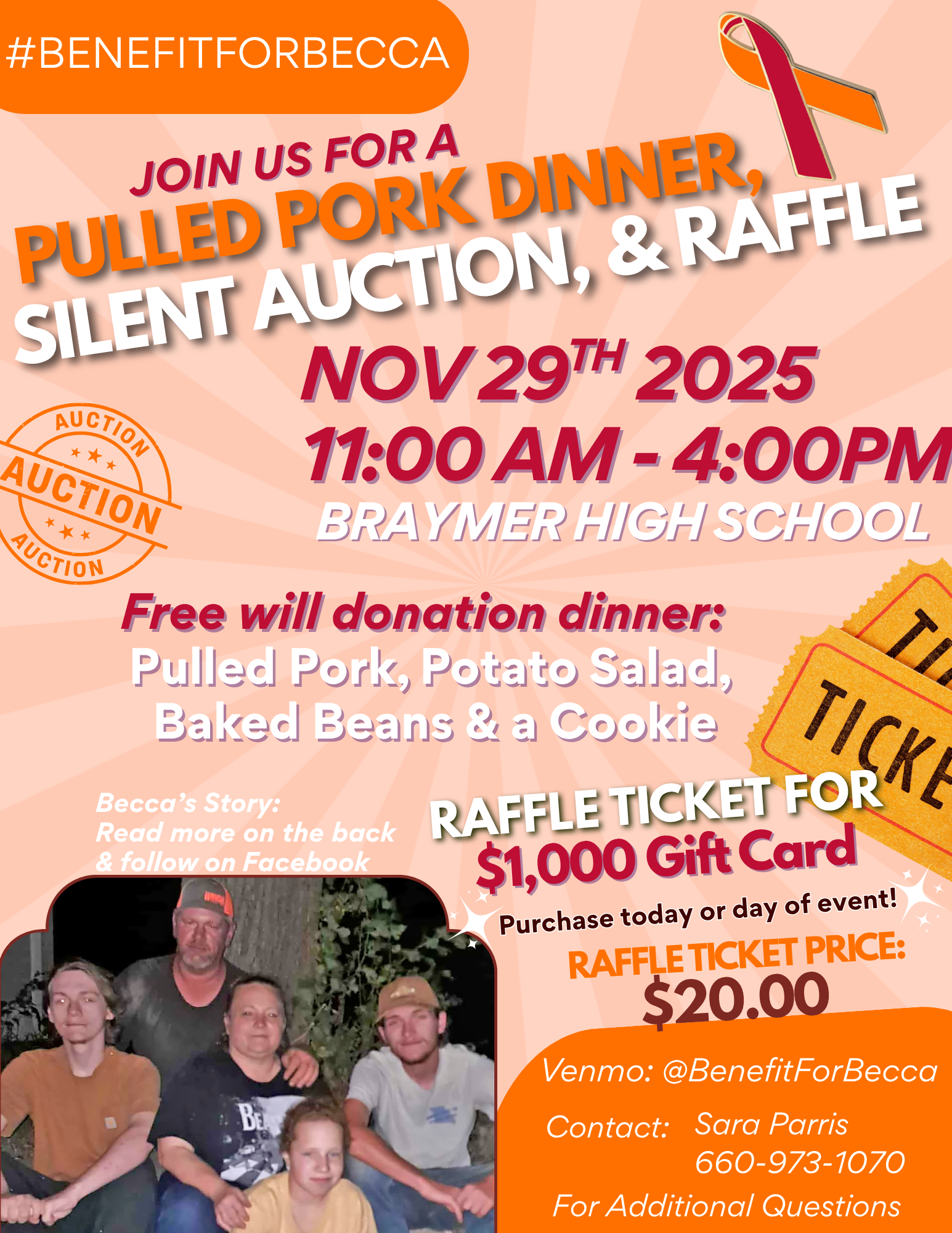 Benefit For Becca - Boxing Glove — Double H Customs