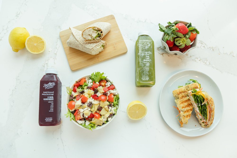 Menu | Cold-Pressed Juices, Açaí Bowls & Smoothies | Southern Pressed ...