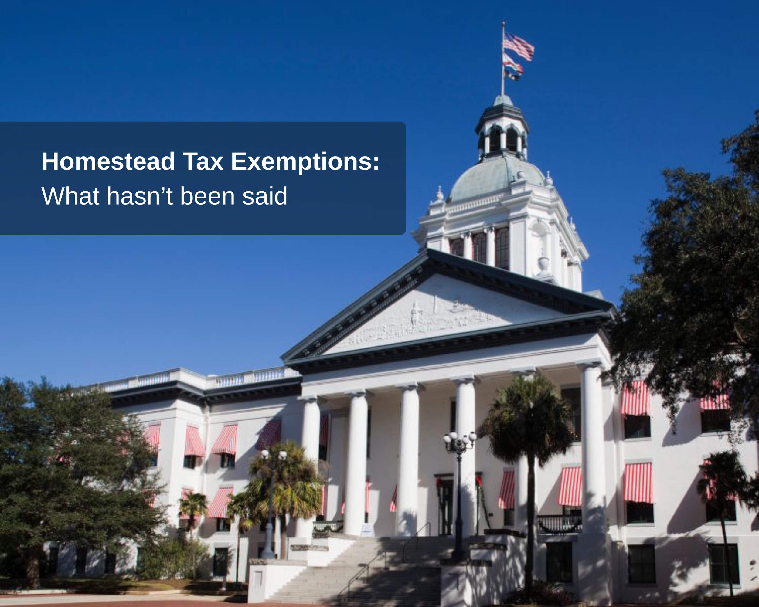 The Cost of Homestead Tax Exemptions — Venture Tech Chronicle