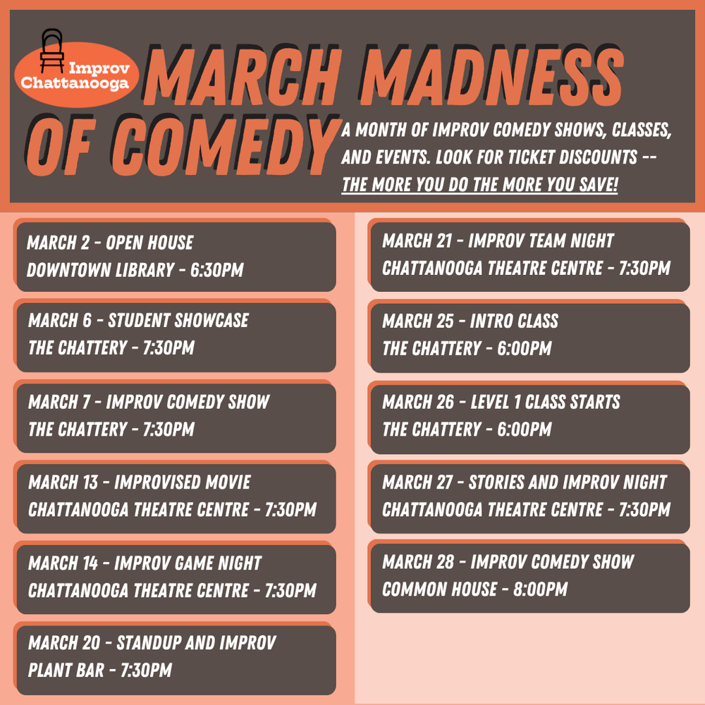 Shows — Improv Chattanooga