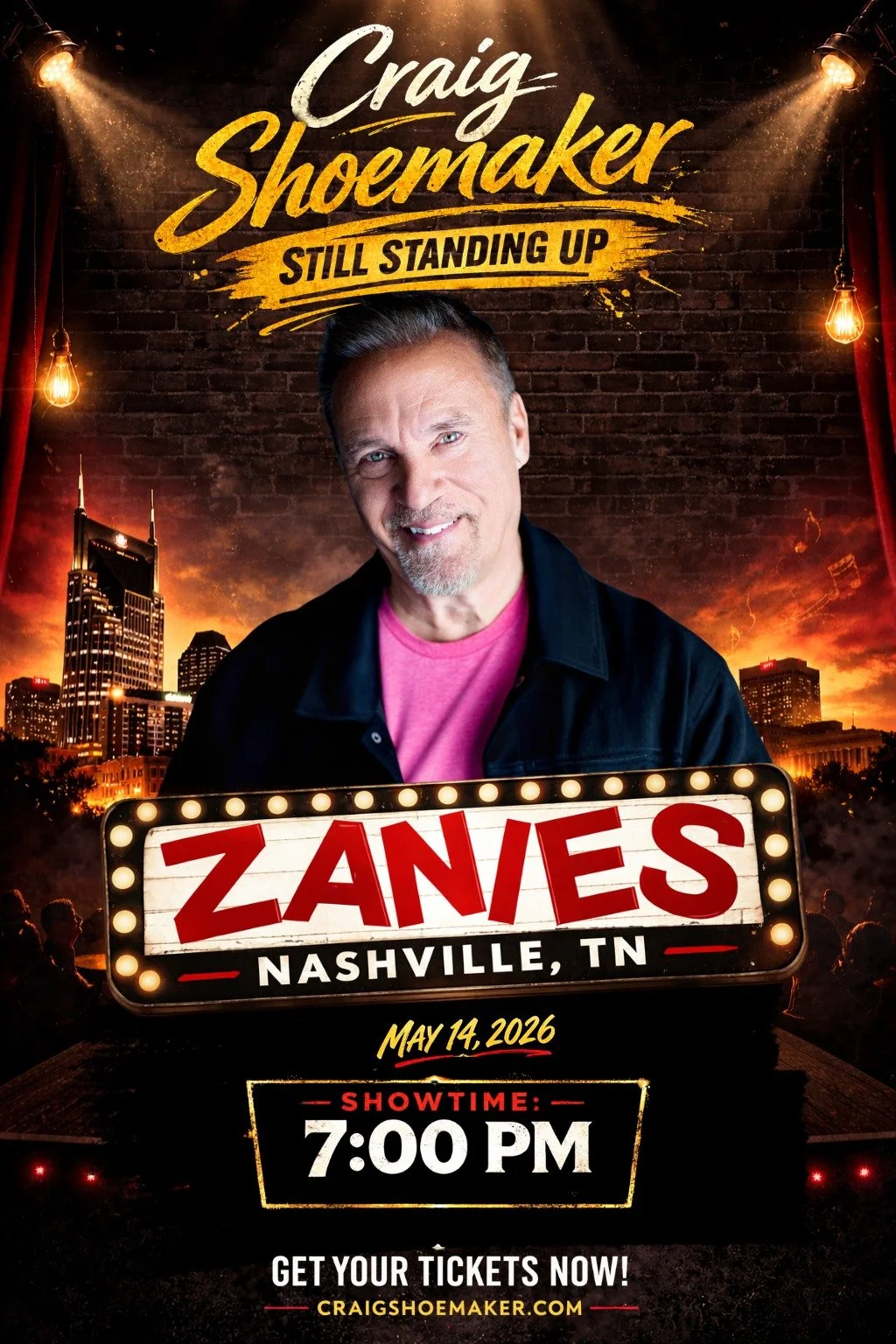 Events | Book Tickets To See Craig Shoemaker! — CRAIG SHOEMAKER ...