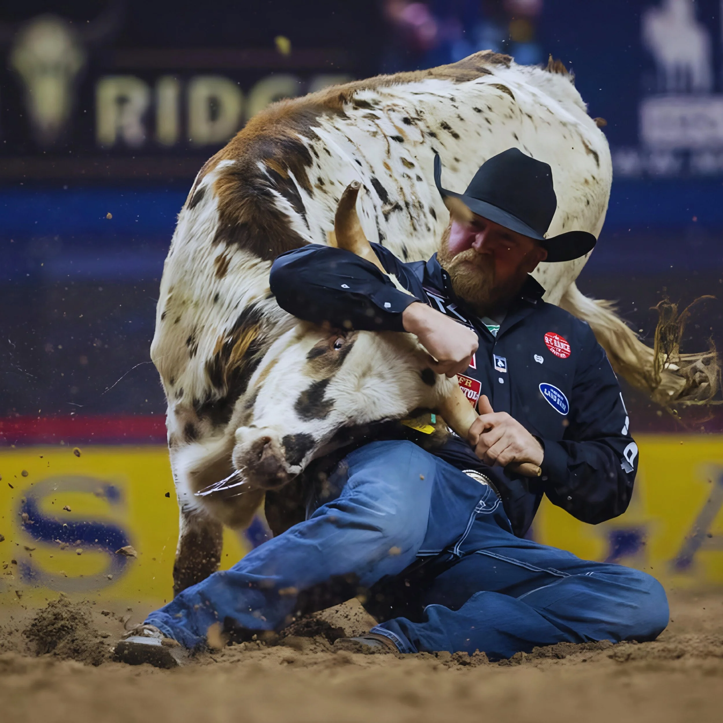X-treme Bulldogging finals