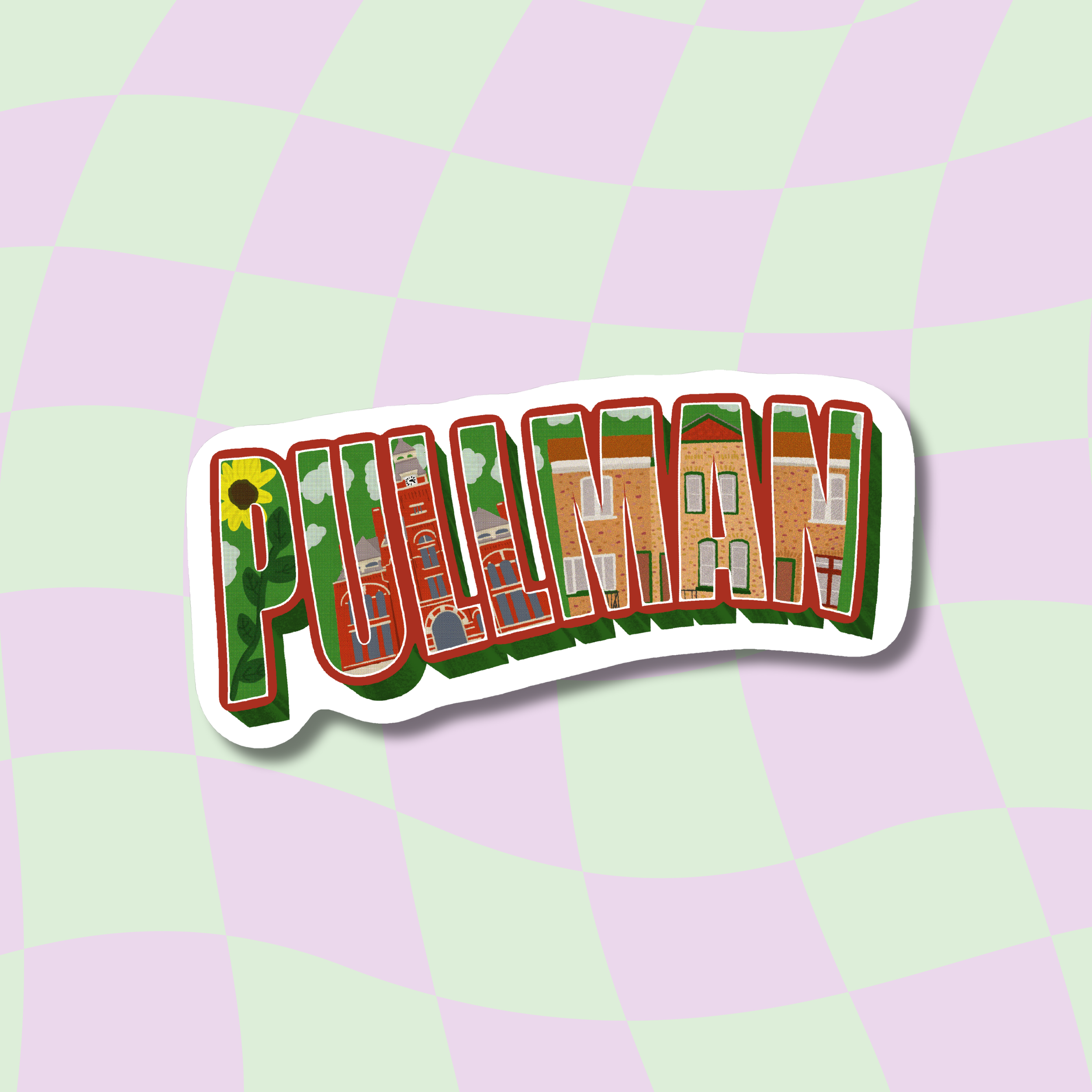 Pullman Sticker — @crayolapenguin