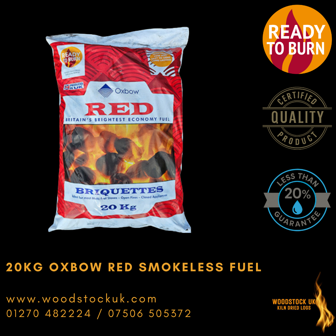 20kg Oxbow Red Smokeless Coal — Woodstock UK