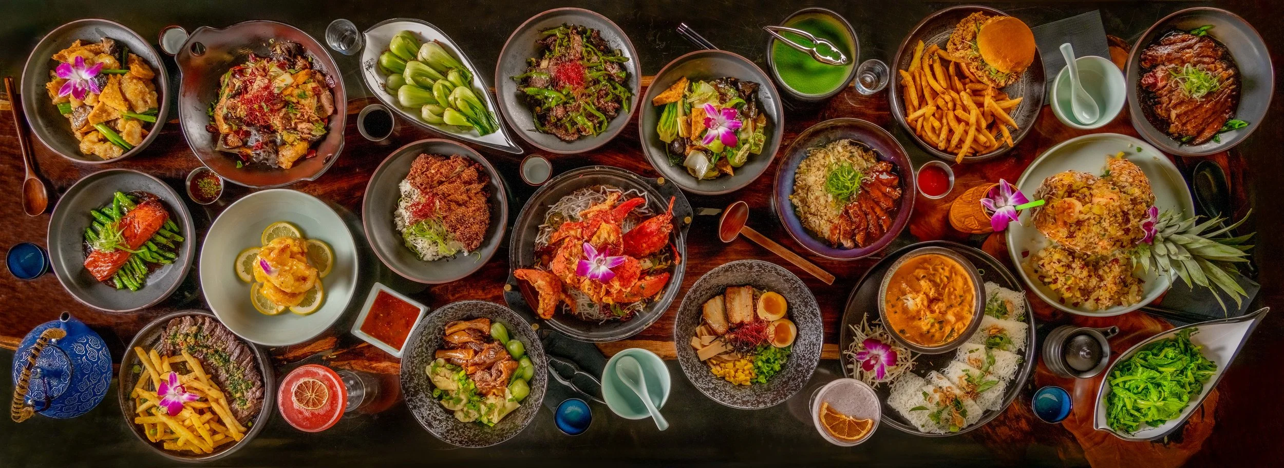 Food Menu | Discover Delicious Asian Fusion Cuisine Today — Cloud Asian ...