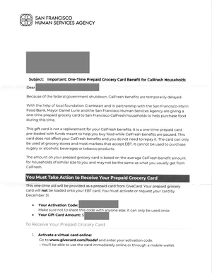 Yes, that SFHSA letter you got is real | Indivisible SF