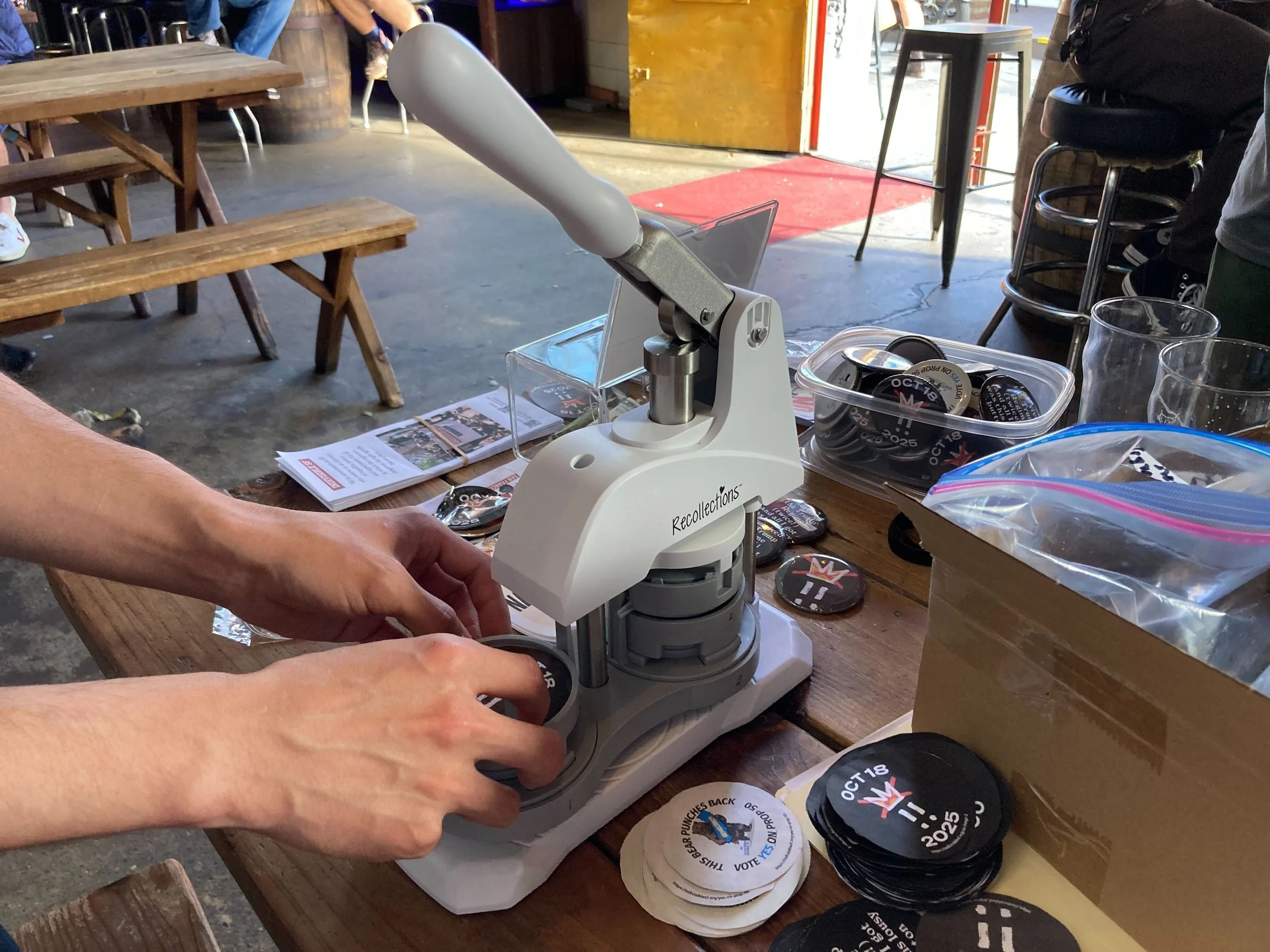 No Kings 2 Art Build Prep Session | Indivisible SF