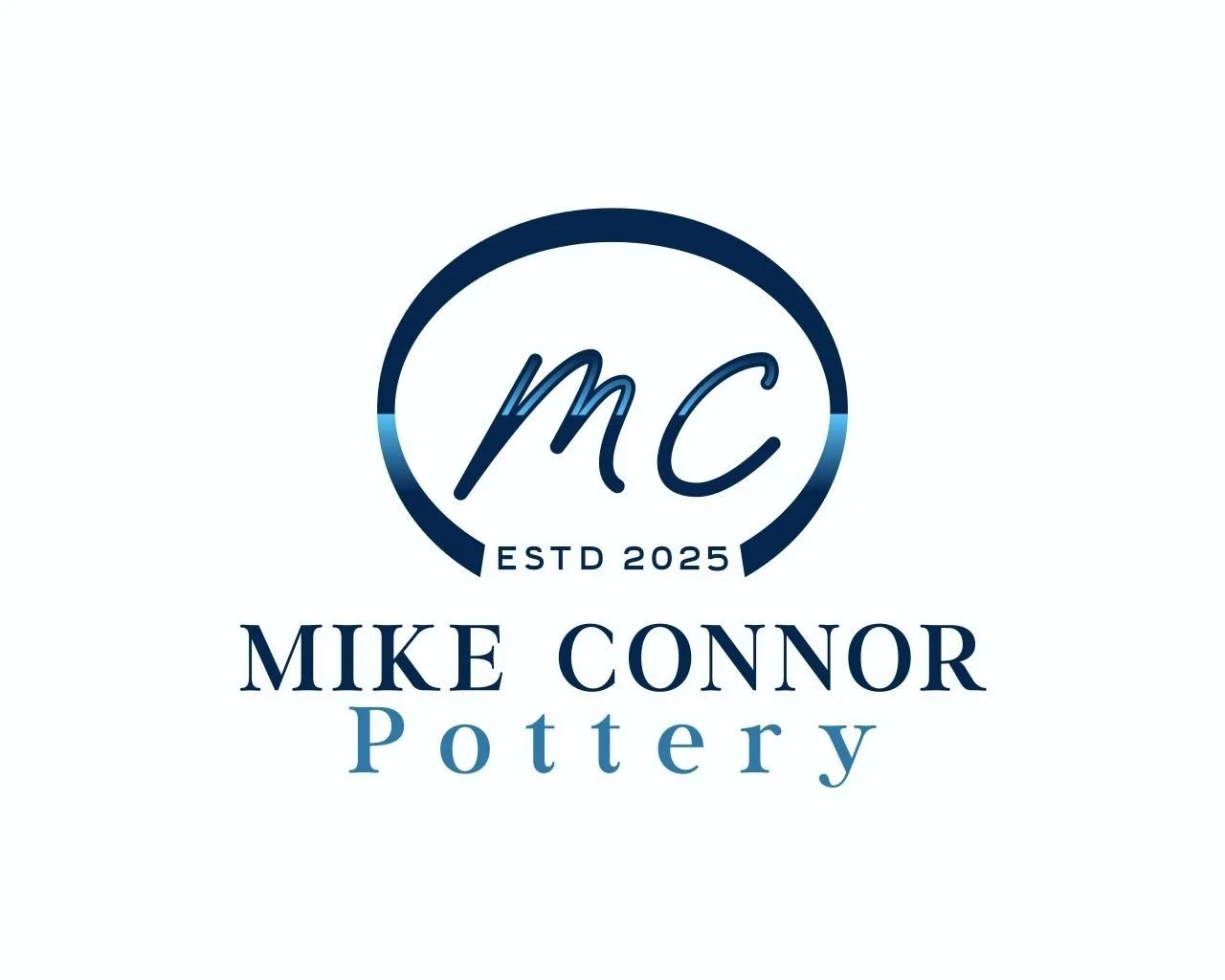 Multi-Colored Handled Olive Oil Bottle — Mike Connor Pottery