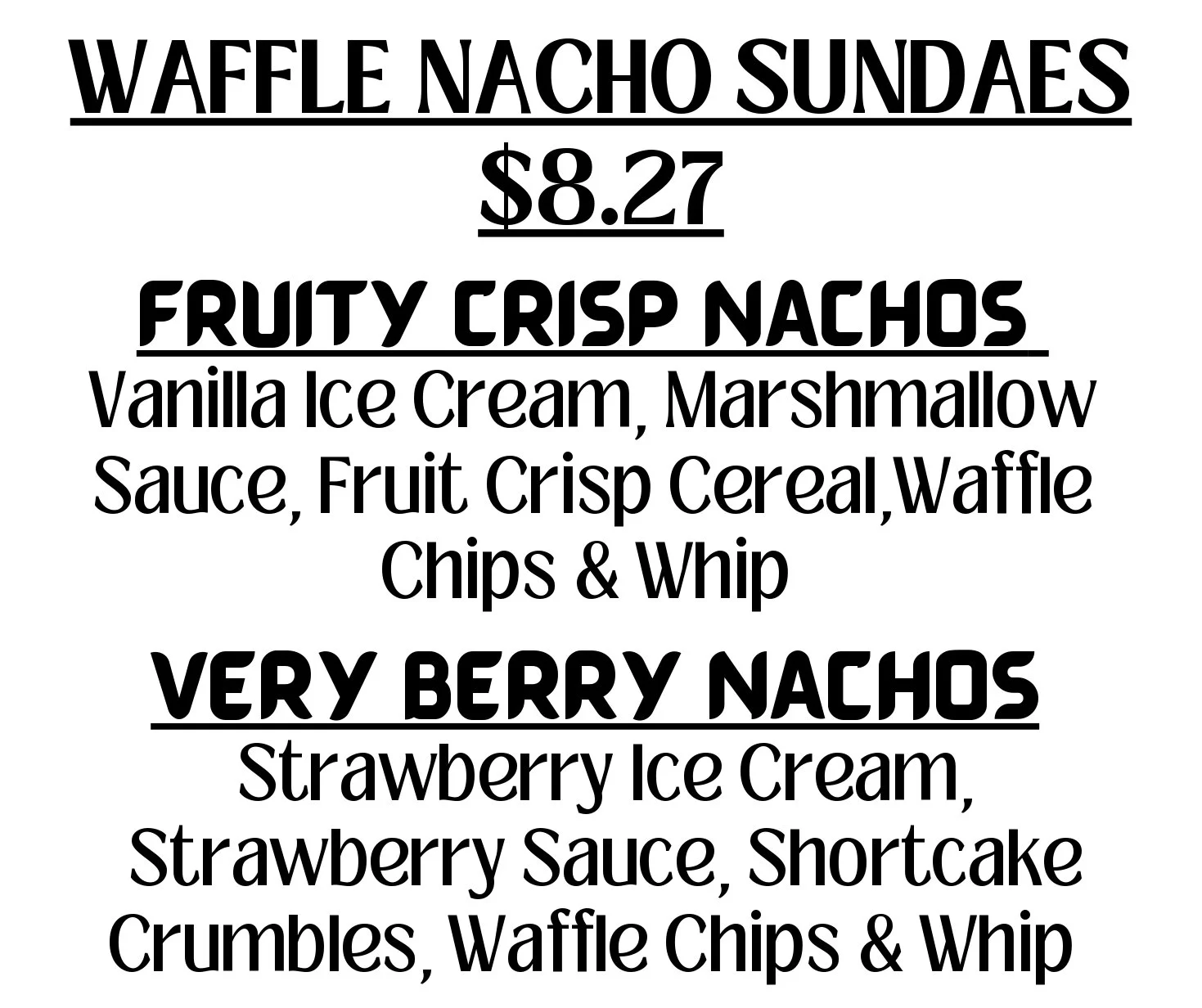 Menu | Discover & Indulge Today — The Clever Cookie & Creamery