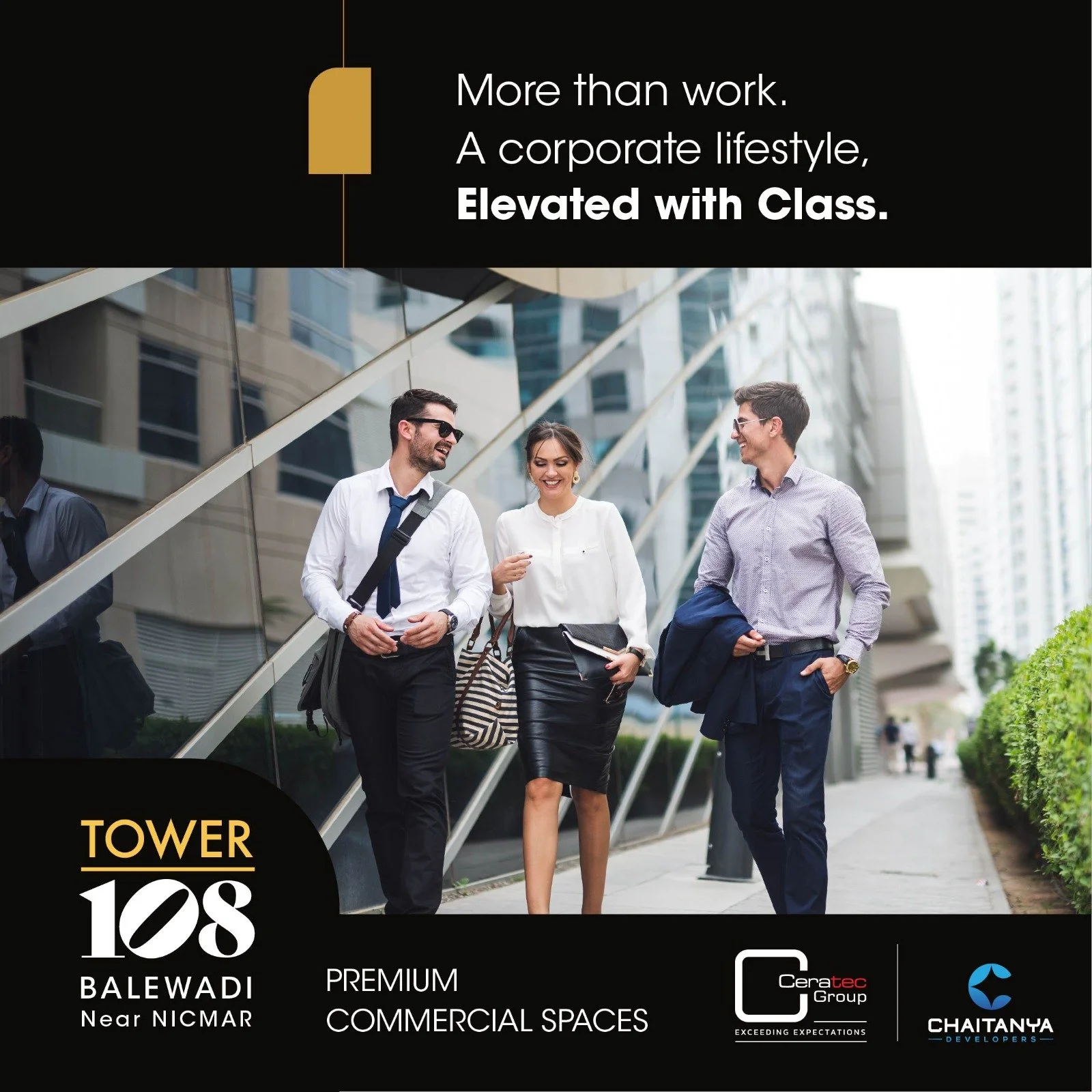 Tower 108 Balewadi Pune | Grade A Commercial Spaces by Ceratec Group ...