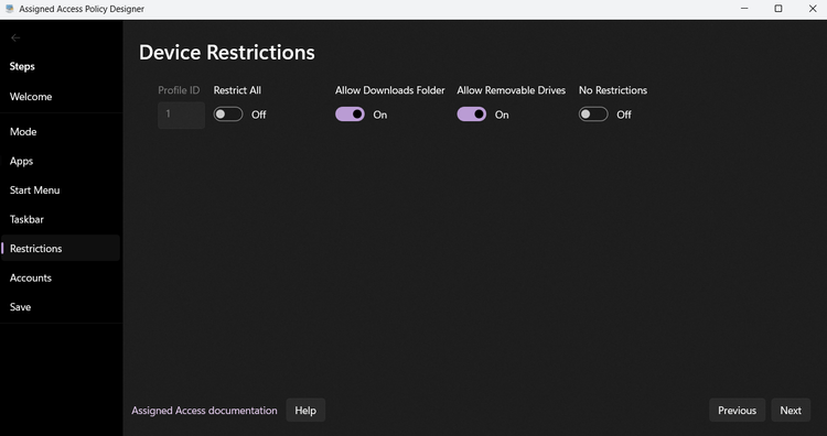 Assigned Access Designer — The Mostly Compliant Endpoint
