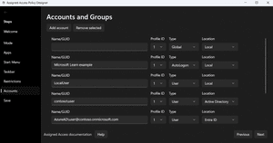 Assigned Access Designer — The Mostly Compliant Endpoint