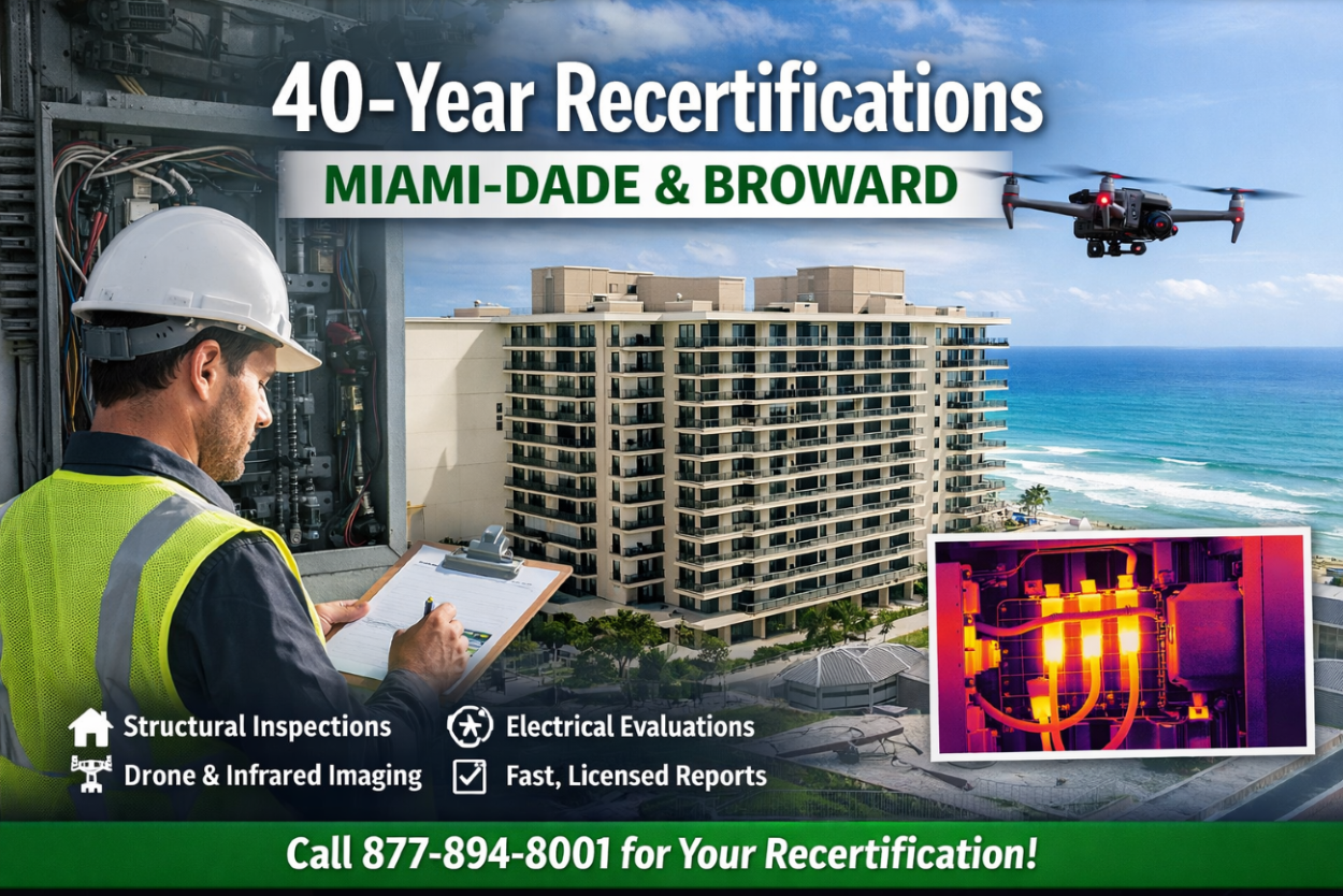Miami 40-Year & 50-Year Recertifications I Inspectors