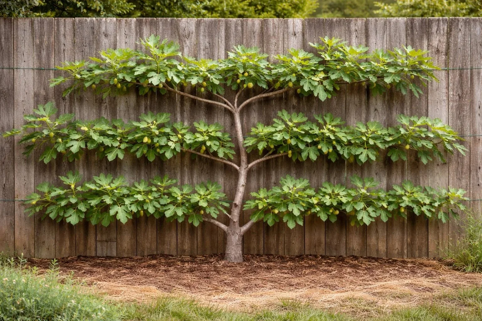 How to Espalier a Fig Tree on a Wall or Fence — Giles County Figs
