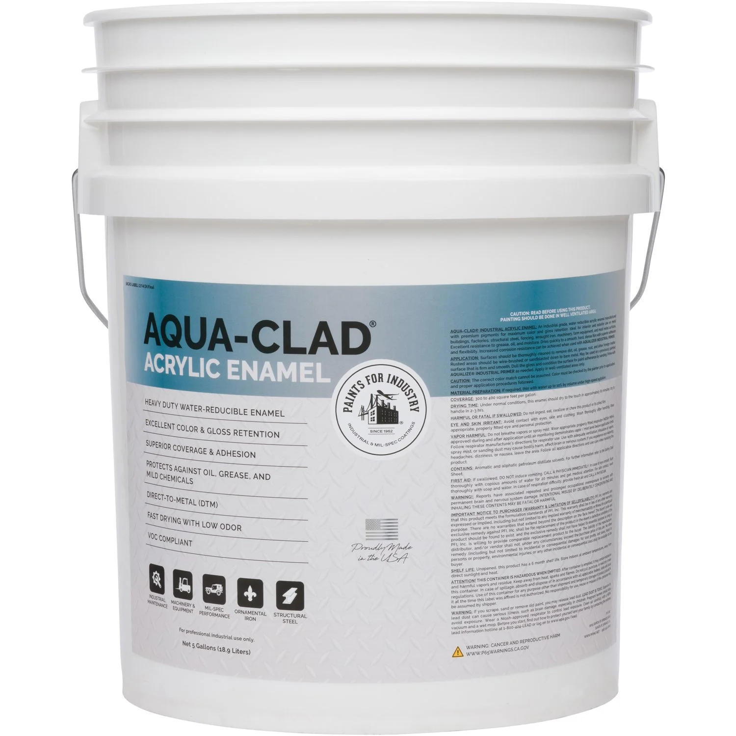 Aqua-Clad | Paints For Industry