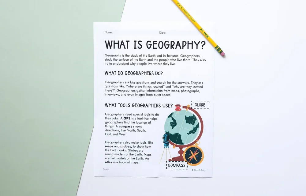 What is Geography Lesson: Free Geography Lesson for Kids — Globally Taught