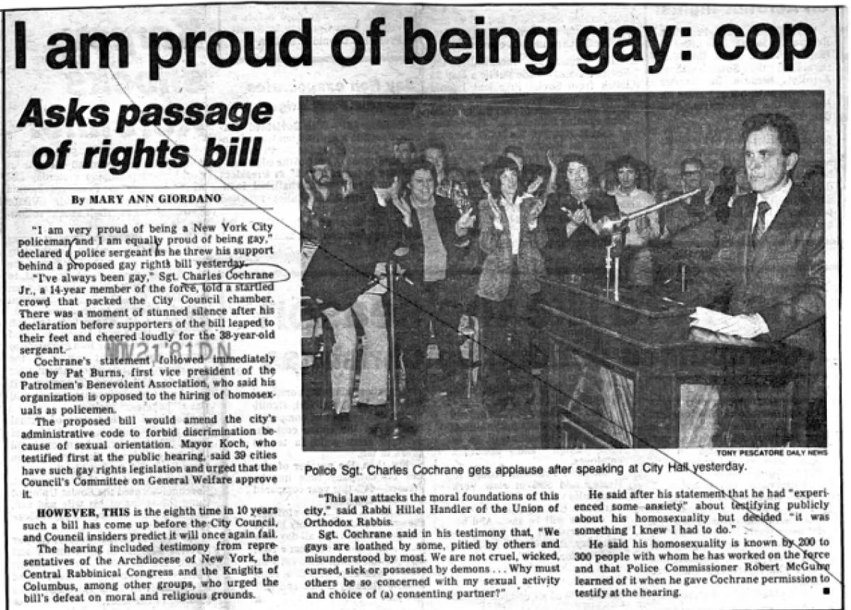 Our Story | Join the Movement for Equality — Gay Officers Action League