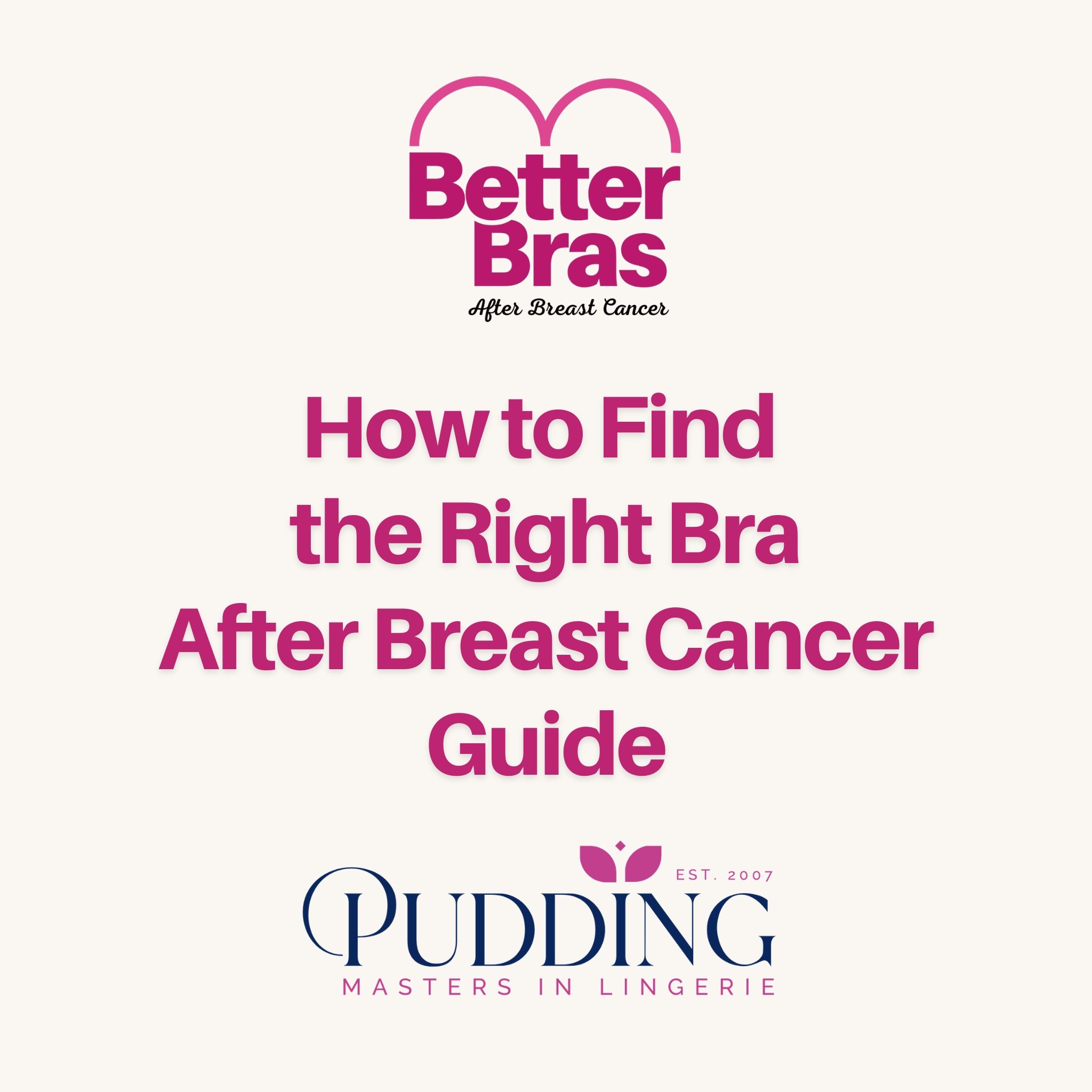 Better Bras After Breast Cancer — Pudding Lingerie