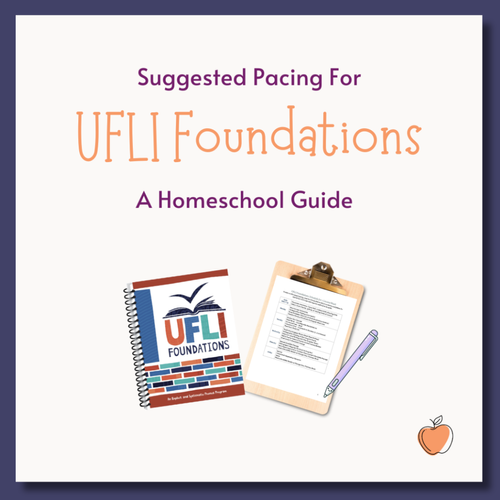 UFLI Foundations: A Review — Homespun Childhood