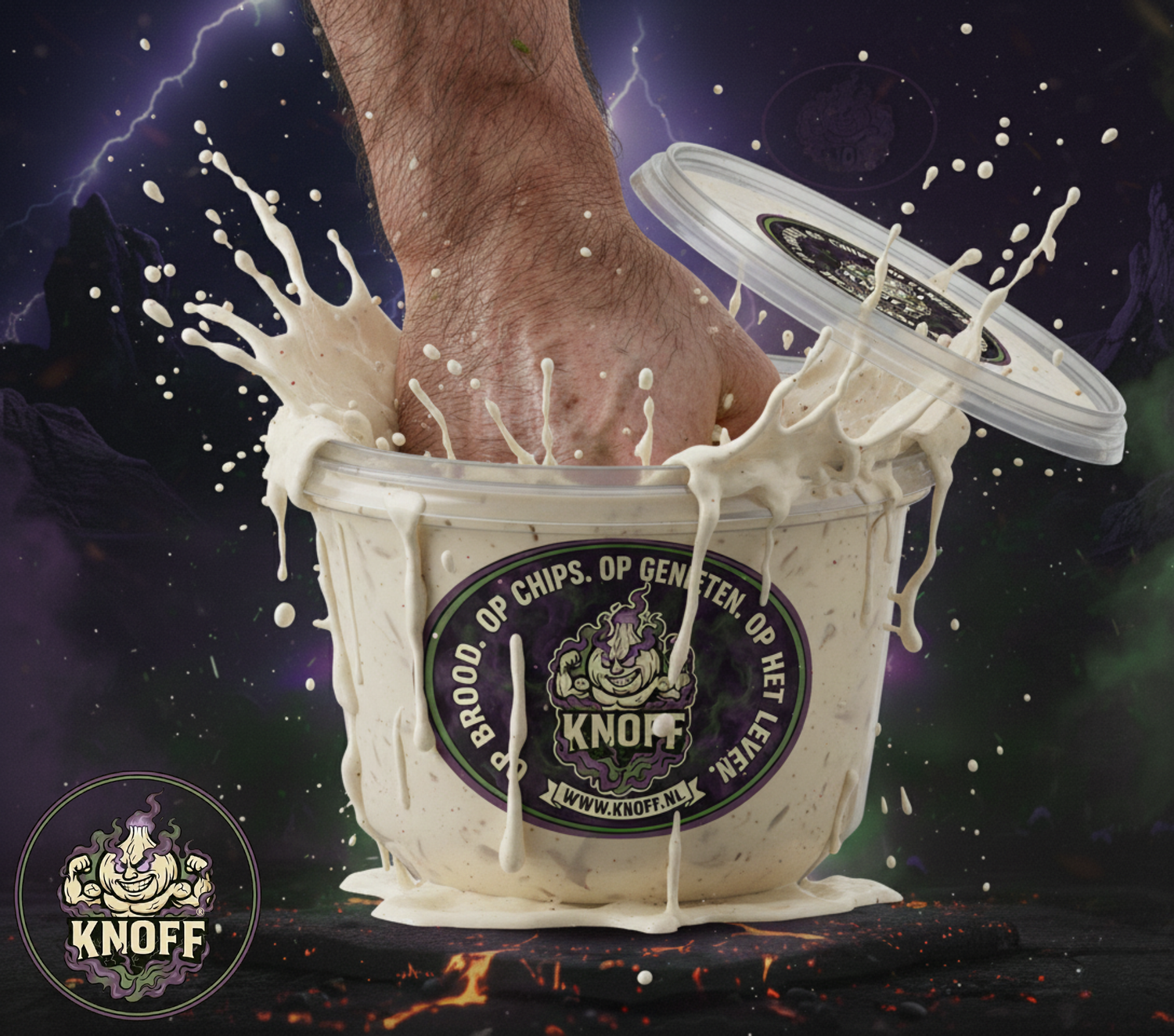 KNOFF - Jouw Favoriete Reden Om Te Genieten | Knoflooksaus