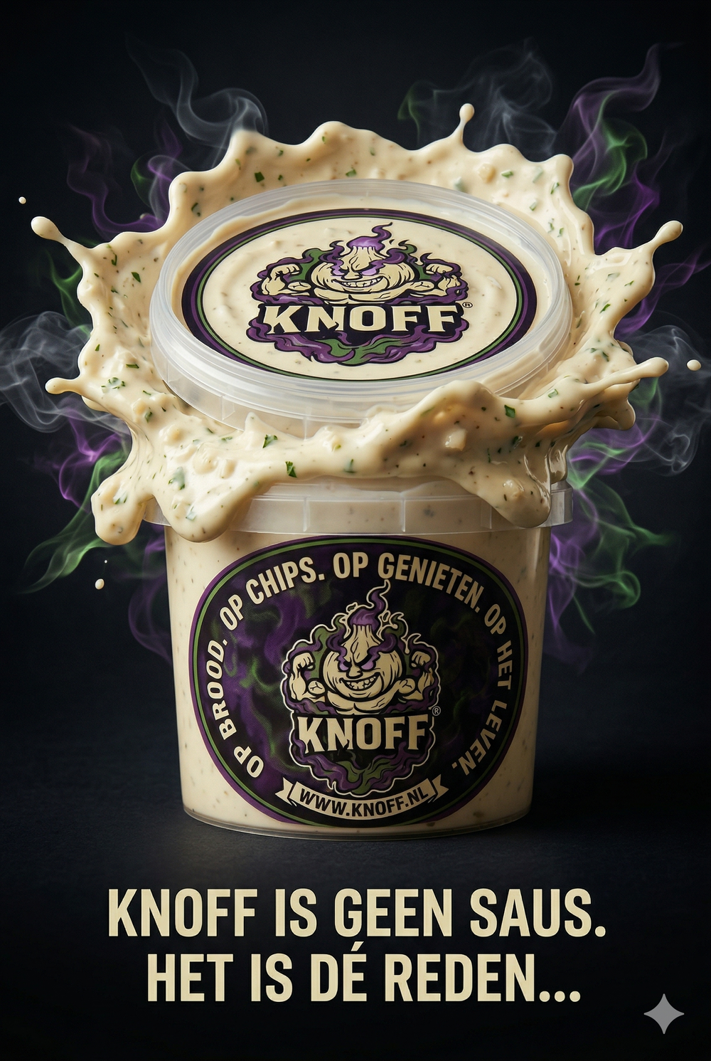 KNOFF - Jouw Favoriete Reden Om Te Genieten | Knoflooksaus