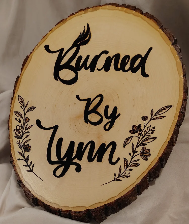 Custom Wood-Burned Home and Business Signs & Monograms Crafted to Stand ...