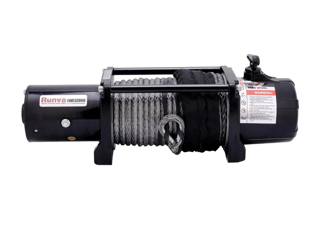 EWL12000 Winch with Synthetic Rope — Winch.co.nz