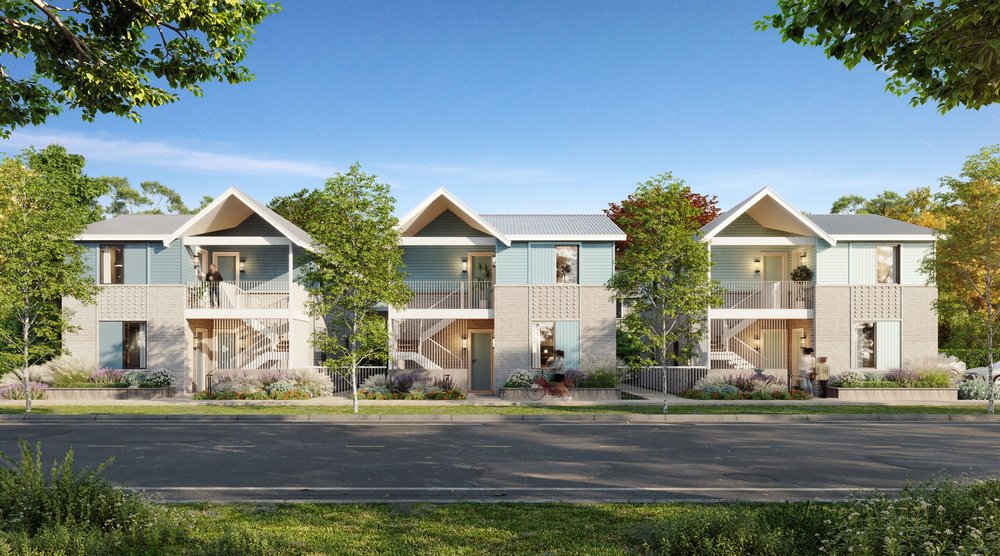 City Care Quadplexes — DINNES STUDIO ARCHITECTS