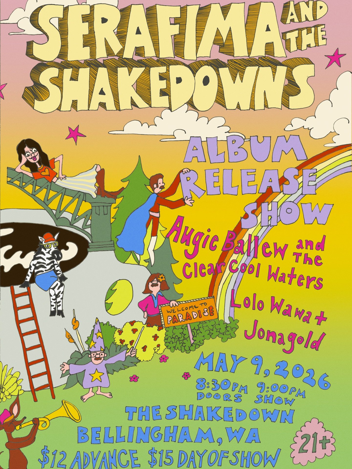 About — Serafima & The Shakedowns