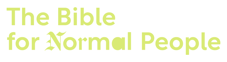 Books — The Bible for Normal People
