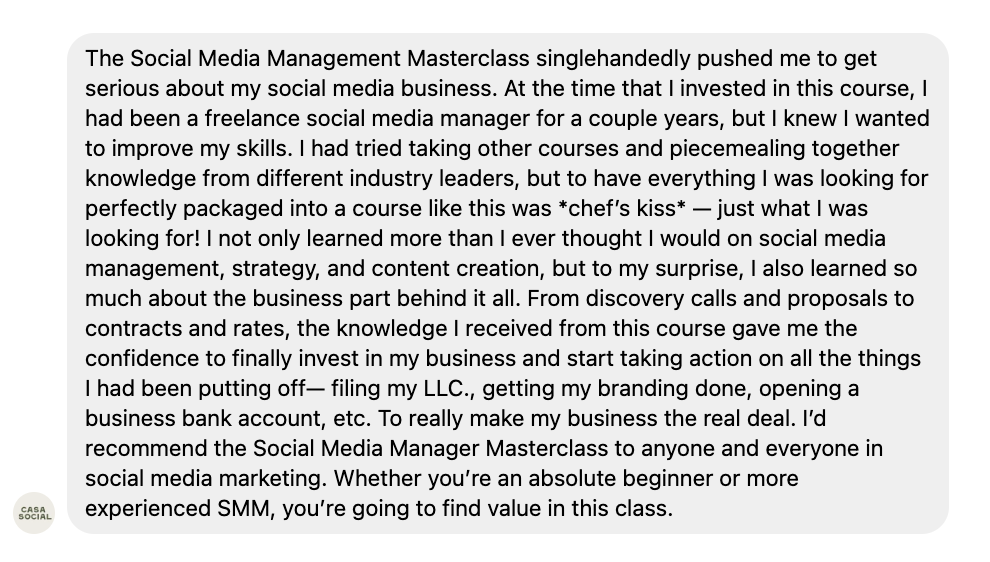 The Social Media Manager Masterclass — Coastal Collective