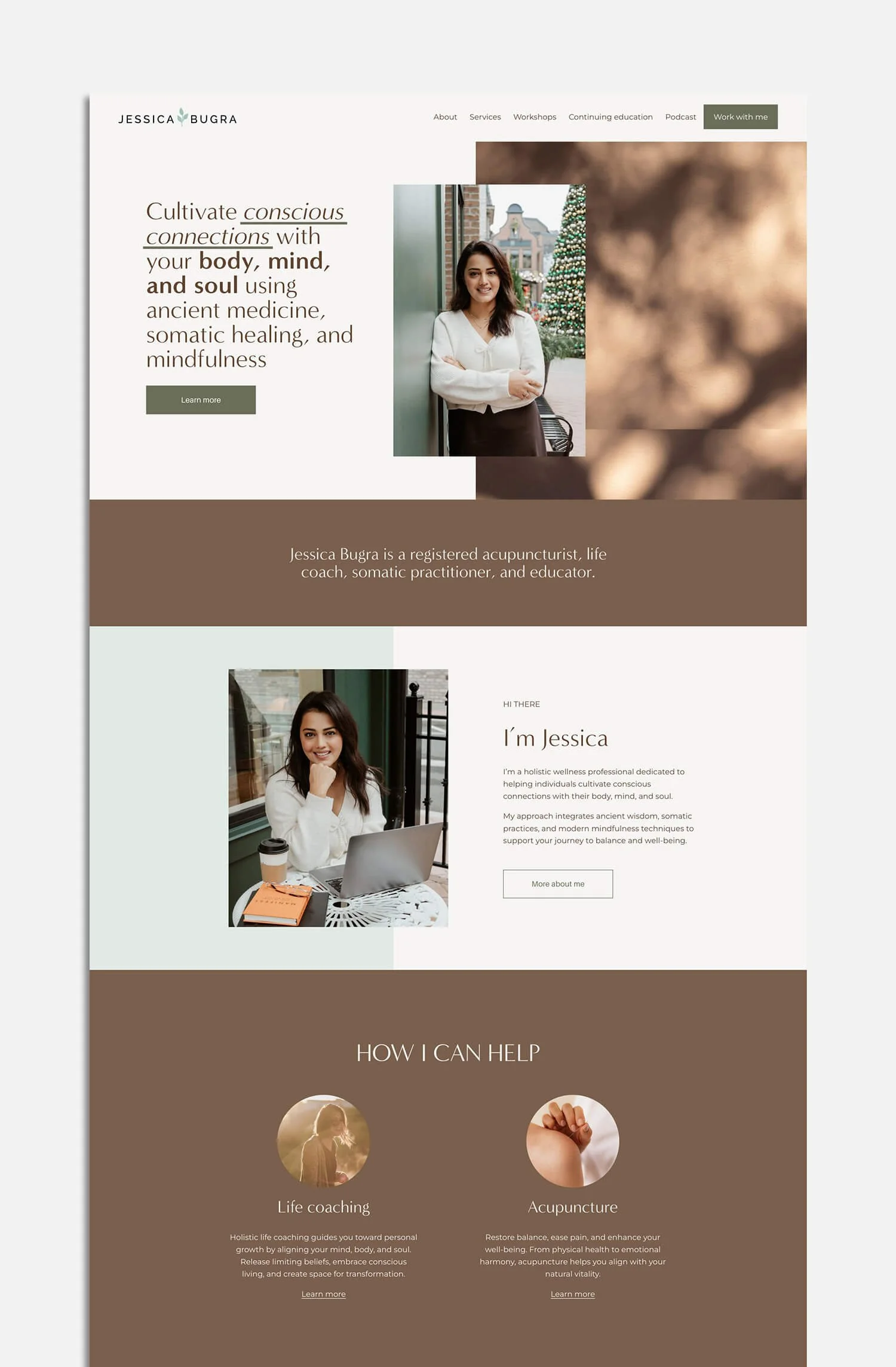 Squarespace Website Design for Women in Health and Wellness — WILD ...
