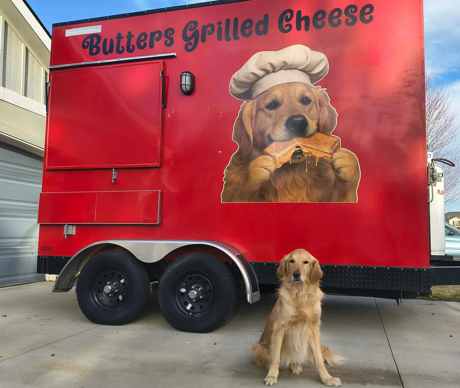 Butters Grilled Cheese