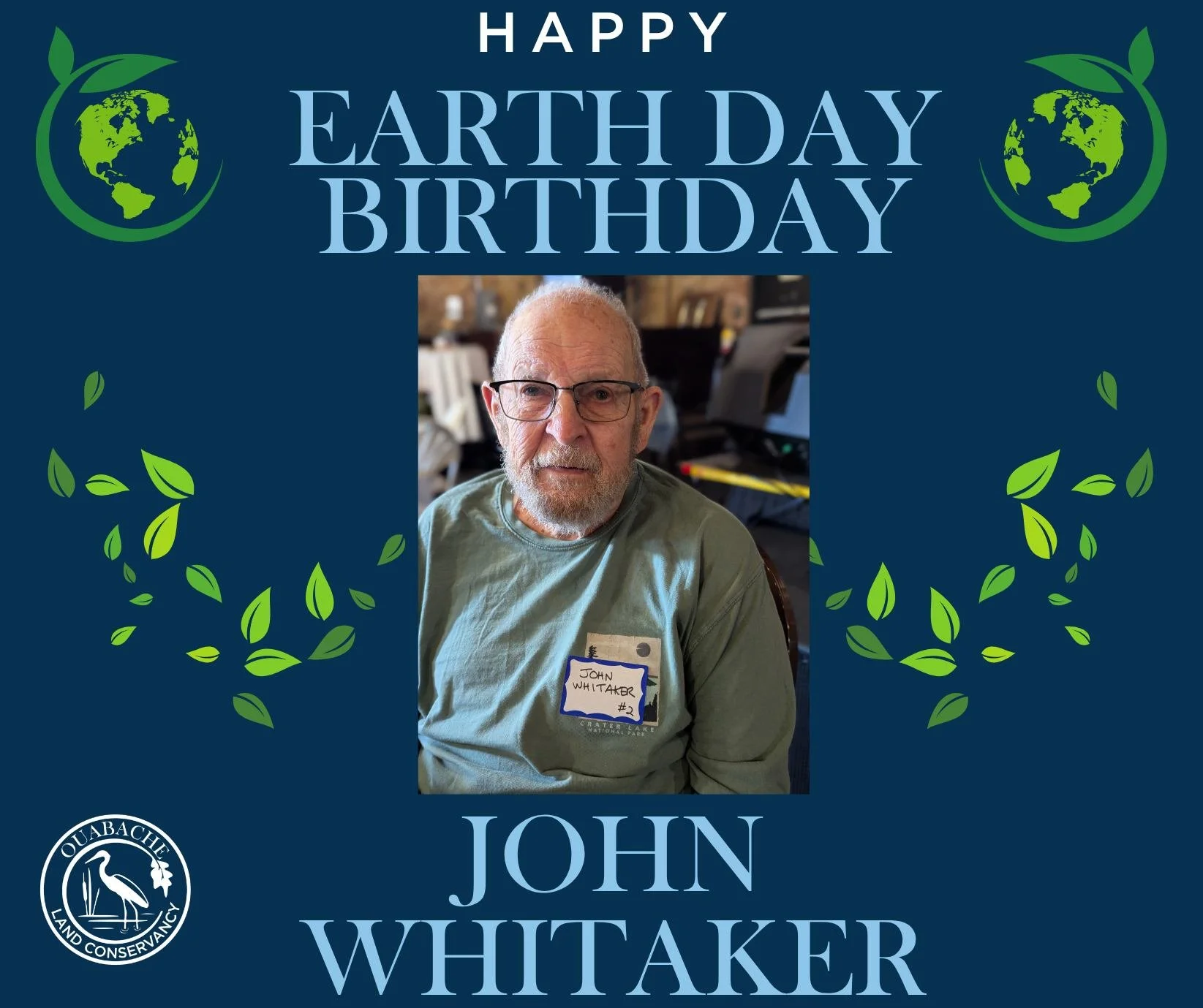 Celebrating Dr. John O. Whitaker, Jr. on Earth Day — Ouabache Land ...