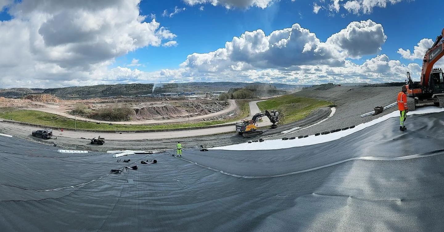 Geomembran | Tätskiktslösningar & installation — STM Gruppen AB