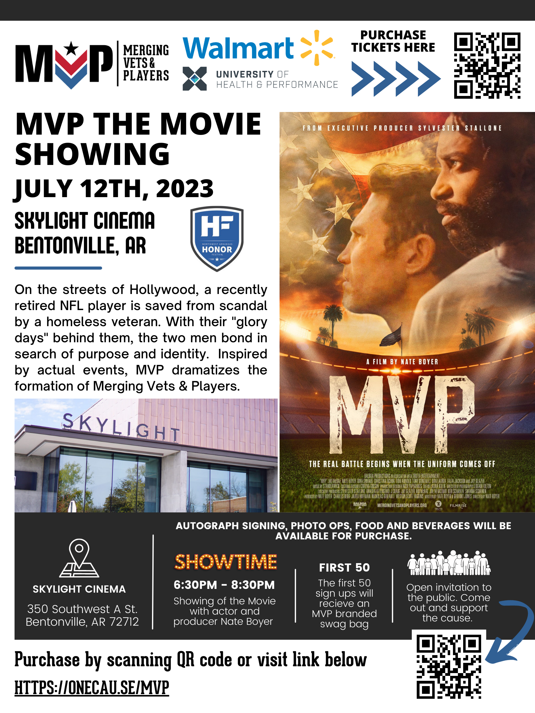 Honor Fest MVP Movie Screening — MVP | Merging Vets & Players