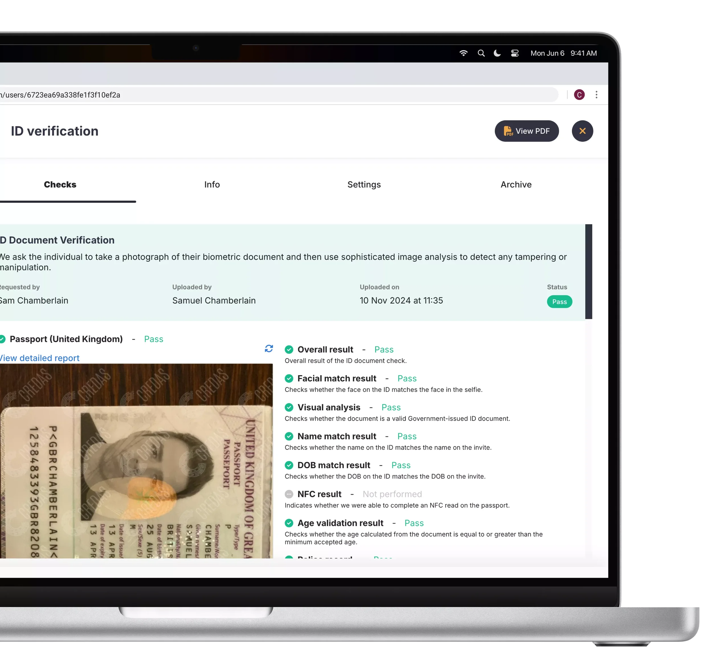 ID and Right to Work for HR | Verify Workforce Legally — Certchain AI