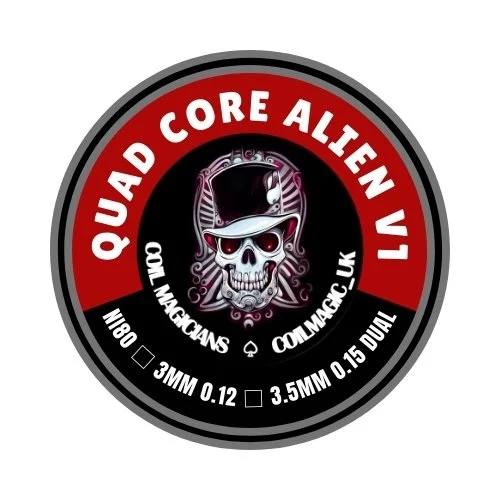 Quad Core Aliens Ni80 V1 — Coil Magic