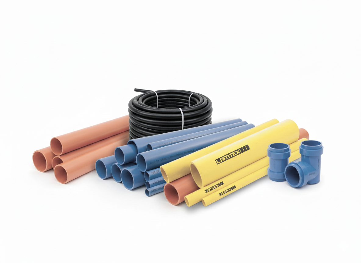 Lamtex Piping Solutions | PVC, HDPE, Telecop Pipes