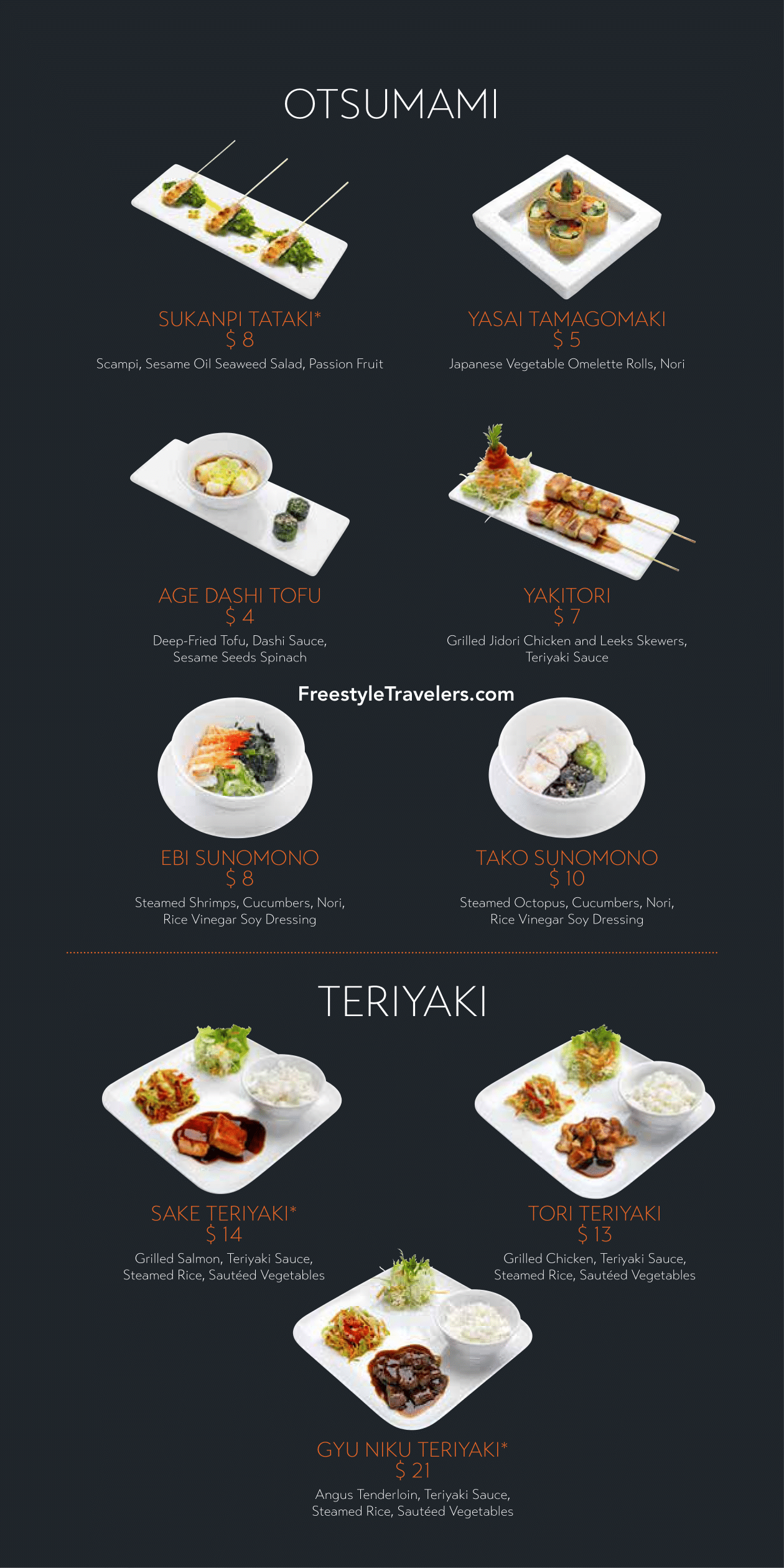 Kaito Sushi & Teppanyaki: Specialty Dining Menus, Information, and ...