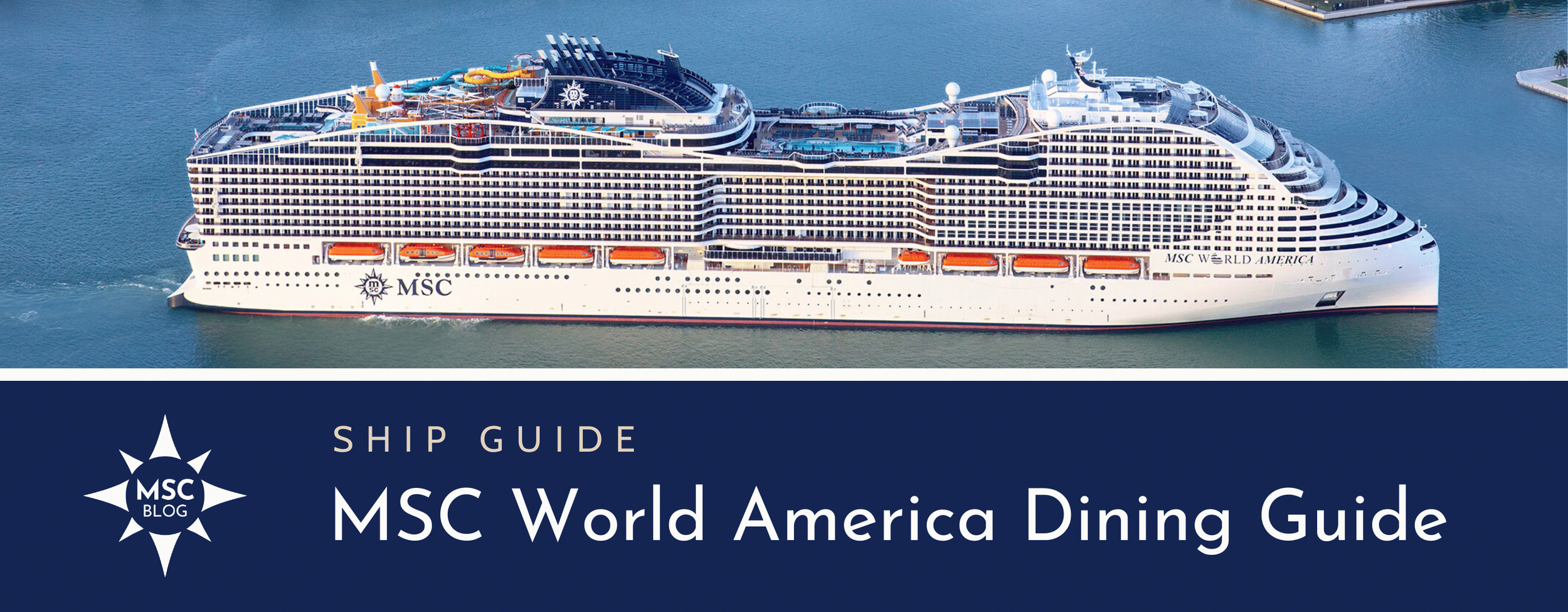 MSC World America Complete Restaurant Guide & PDF Menus — MSC Cruises Blog