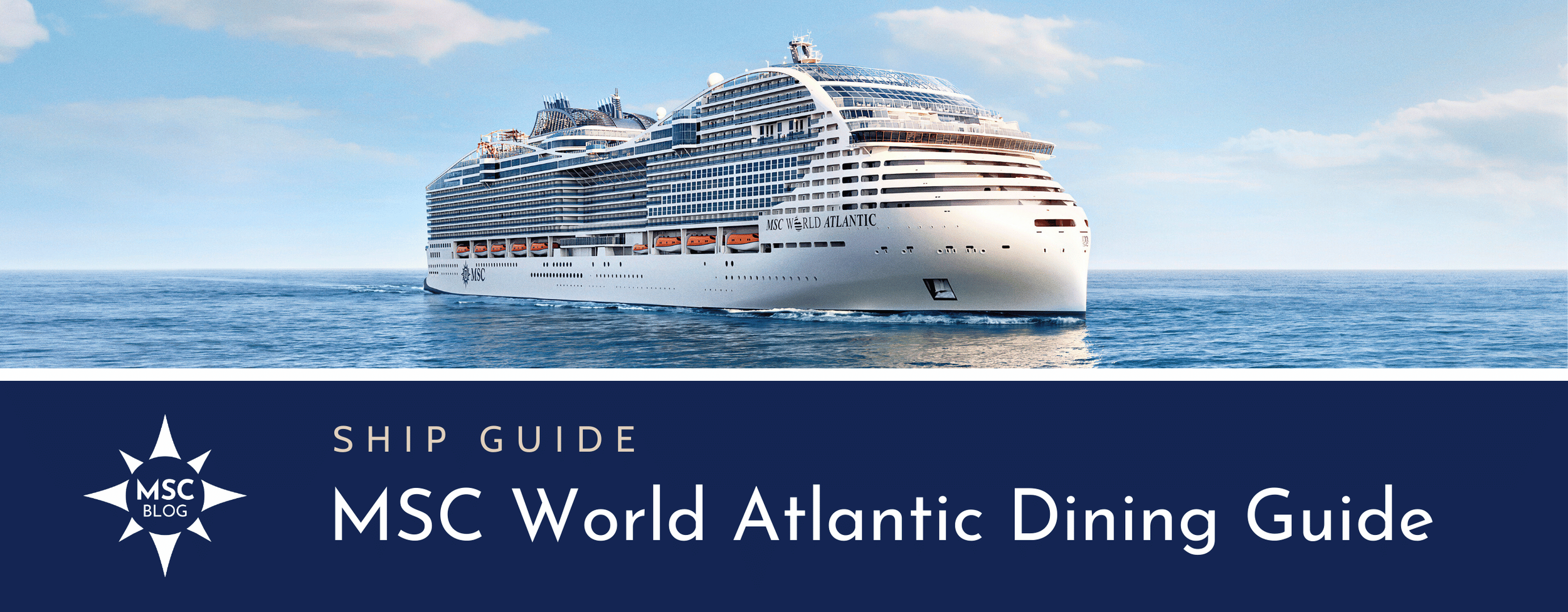MSC World Atlantic Complete Restaurant Guide & PDF Menus — MSC Cruises Blog