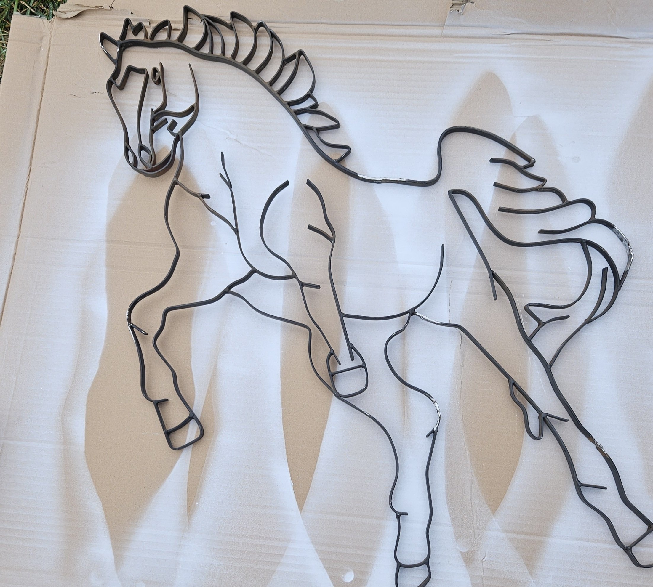 Iron Horse | Explore Unique Metal Art – Shop Now — Memento Art KC