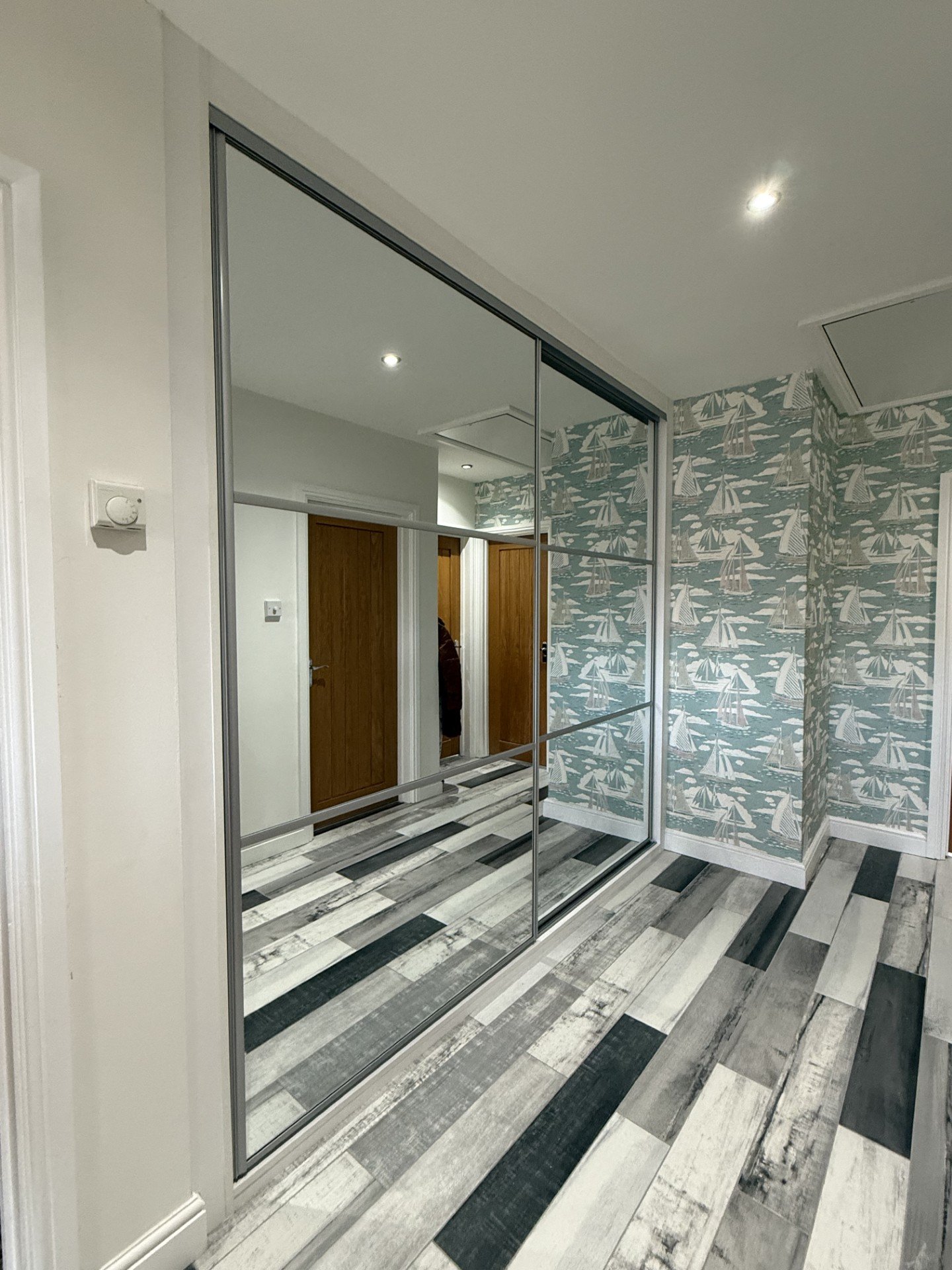 Hallway Storage with Sliding Doors | South Wales — Wilkins Sliding ...
