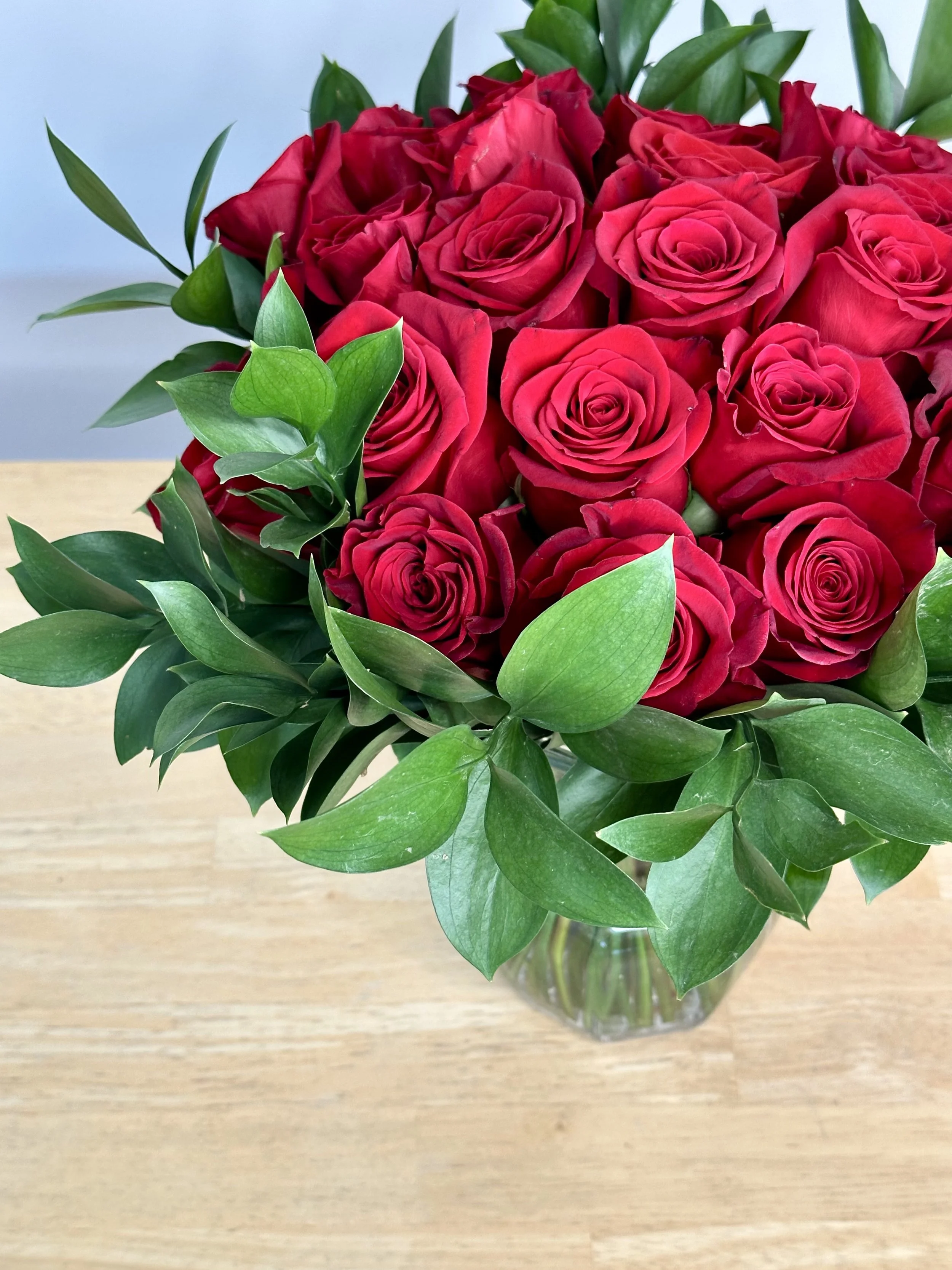 Two Dozen Hand-Tied Rose Bouquet Kit — Wholesale Flower Market