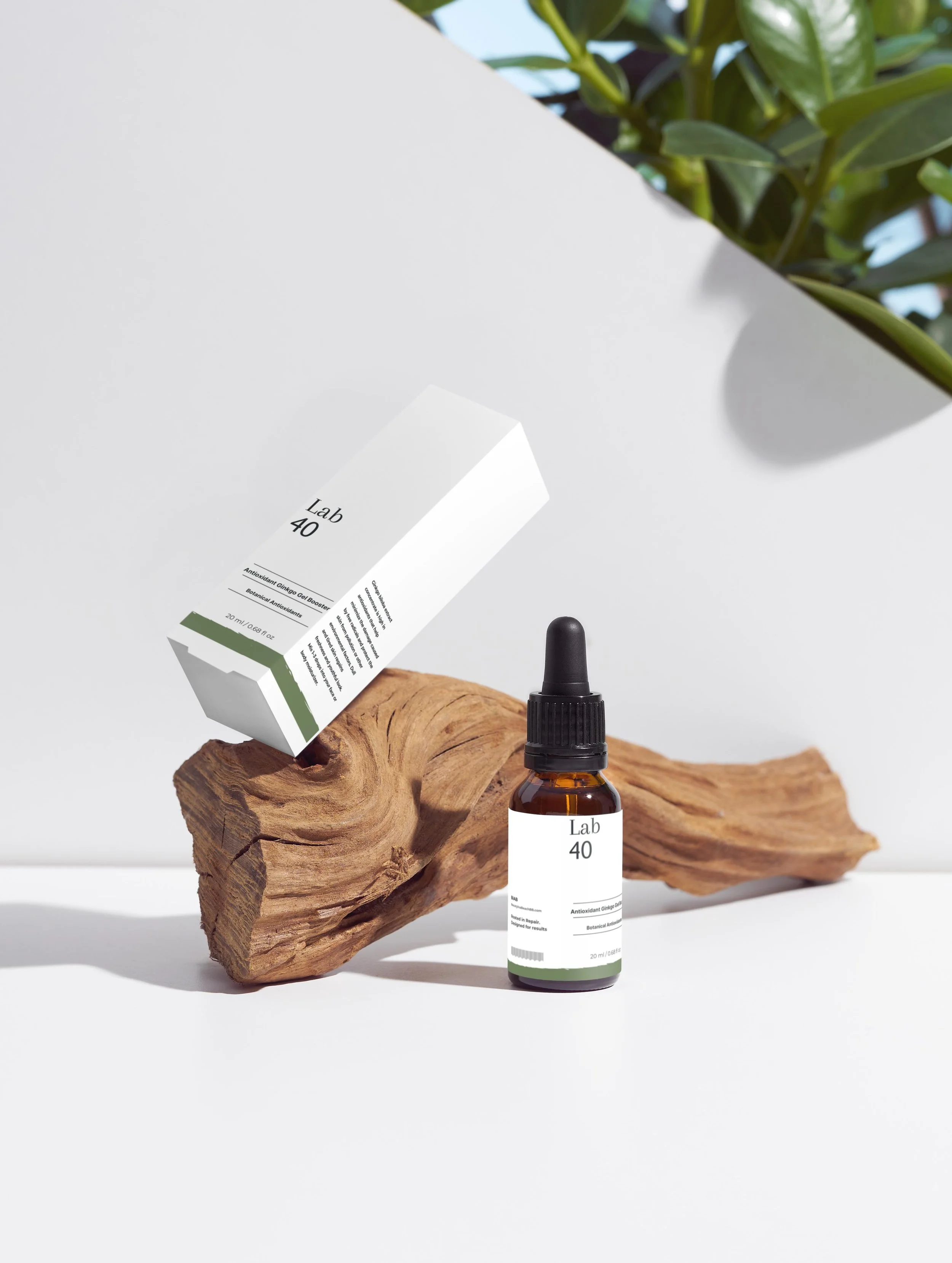 Antioxidant Ginkgo Gel Booster — LAB 40